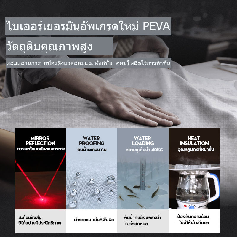 ขายดีที่สุดในรอบ 40ปี ผ้าคลุมรถยนต์ (กัน UV) 210D กันน้ำ กันฝุ่น กันแดด าคลุมรถ ผ้าคลุมกะบะ ผ้า ...