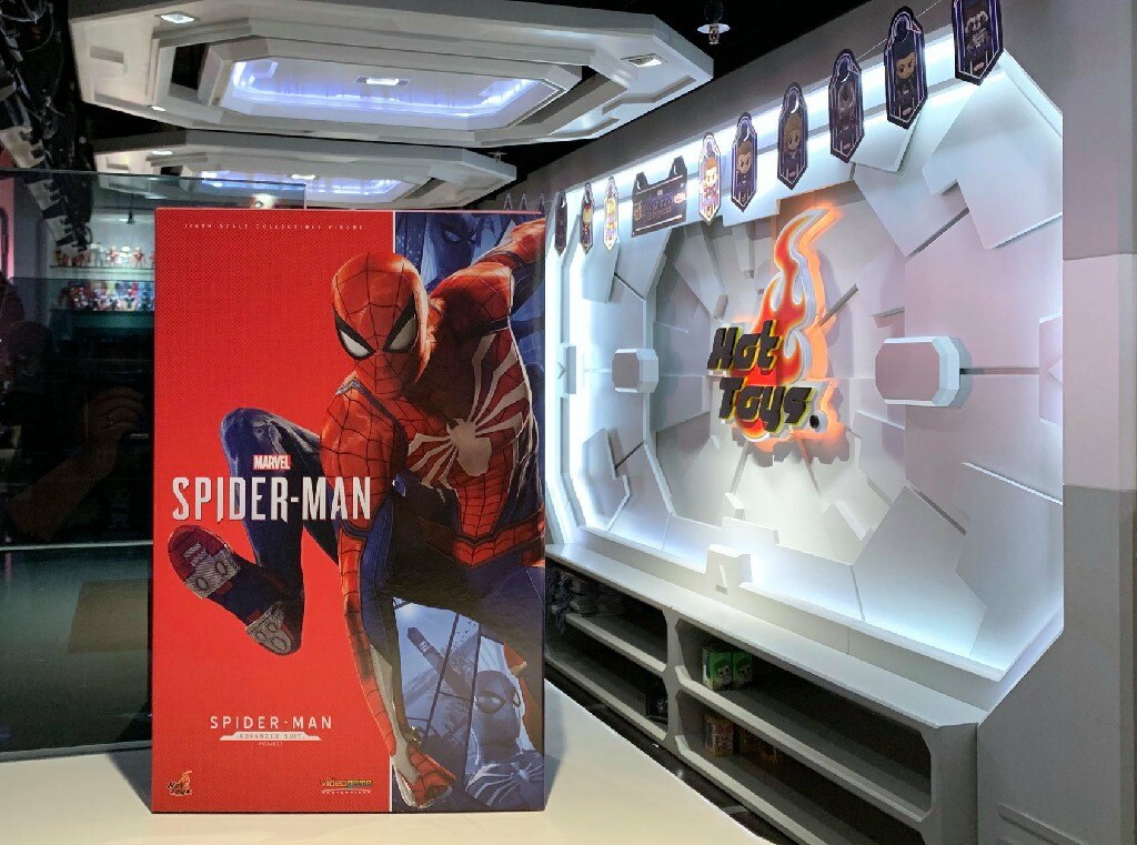 Hottoys Ht 16 Spider-Man VGM31 Videogame PS4 Advanced Suit Marvel Anime ...