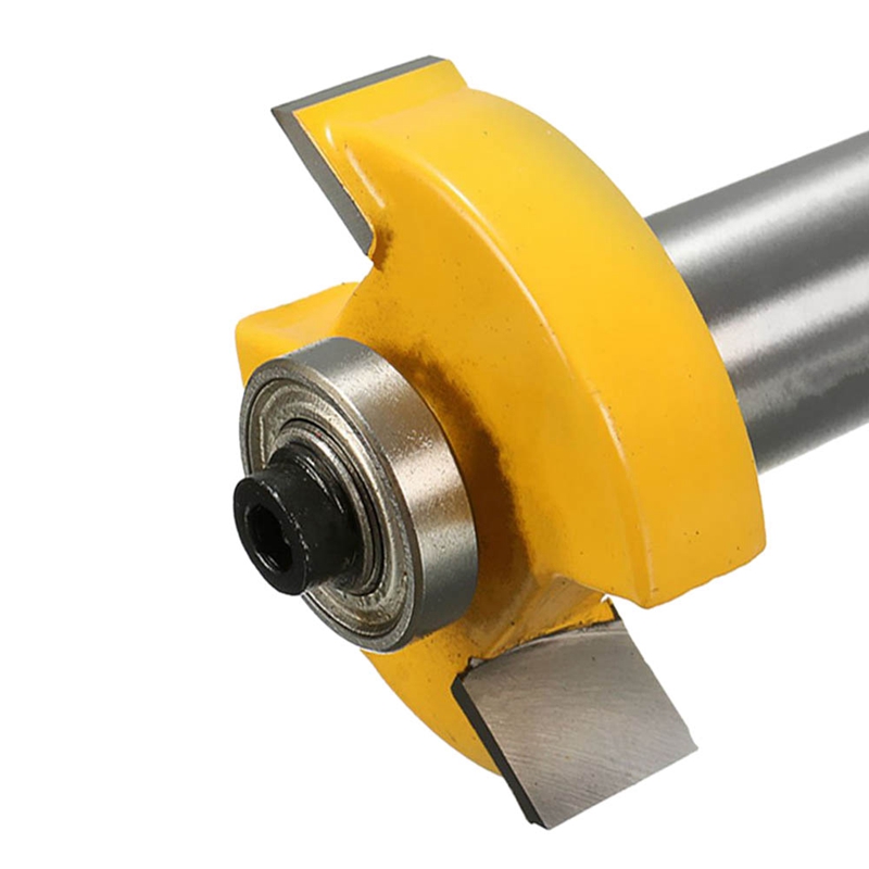 1/2 Inch Shank Rabbeting Router Bit With 6 Bearings Set For Multiple ...
