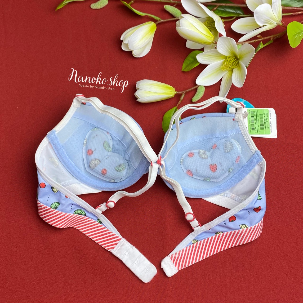 32A,32B,32C,34A เสื้อในซาบีน่า (มีโครง) รหัส SBU388BL - nanoko.shop ...