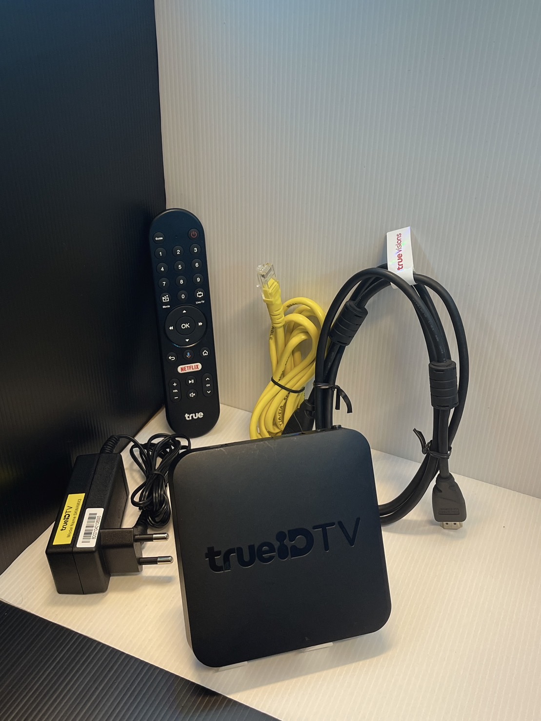 กล่องทรู TrueID TV Box Gen 1 ตัวโชว์ ดูบอลฟรี ไม่เสียรายเดือน อุปกรณ์ ...