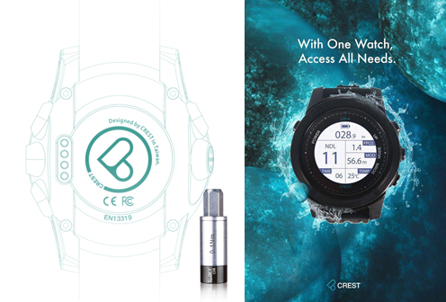 CREST CR4 Dive Computer - Aquamaster | Scuba Store - ThaiPick