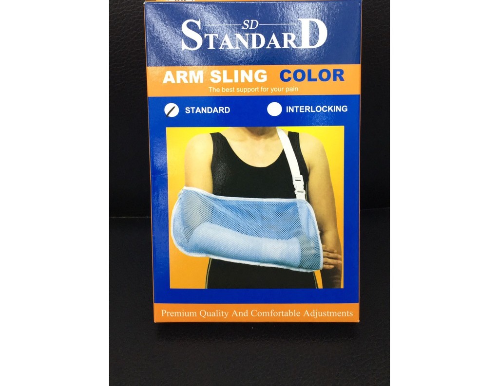 Standard Arm Sling Color Standard พยุงแขน สายคล้องแขน Size XL [1 กล่อง ...