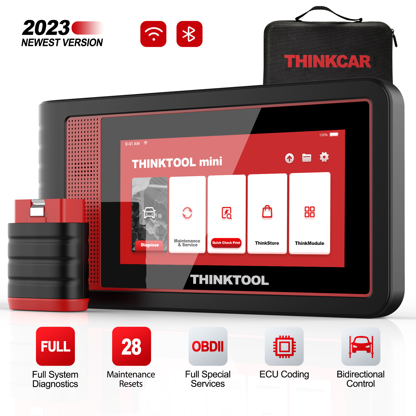 THINKCAR Thinktool Mini OBD2 Car Automotive Scanner All System DPF IMMO ...