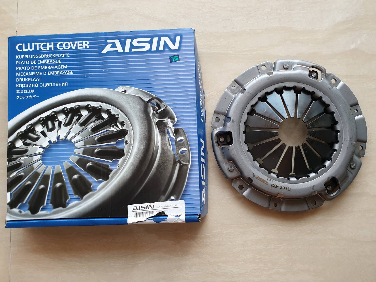 หวีคลัช(จานกดคลัช) ISUZU D-MAX 3000,ALL NEW D-MAX,4JH1 10" AISIN แท้ๆ ราคาอันละ 1600 บาท - 9 ...