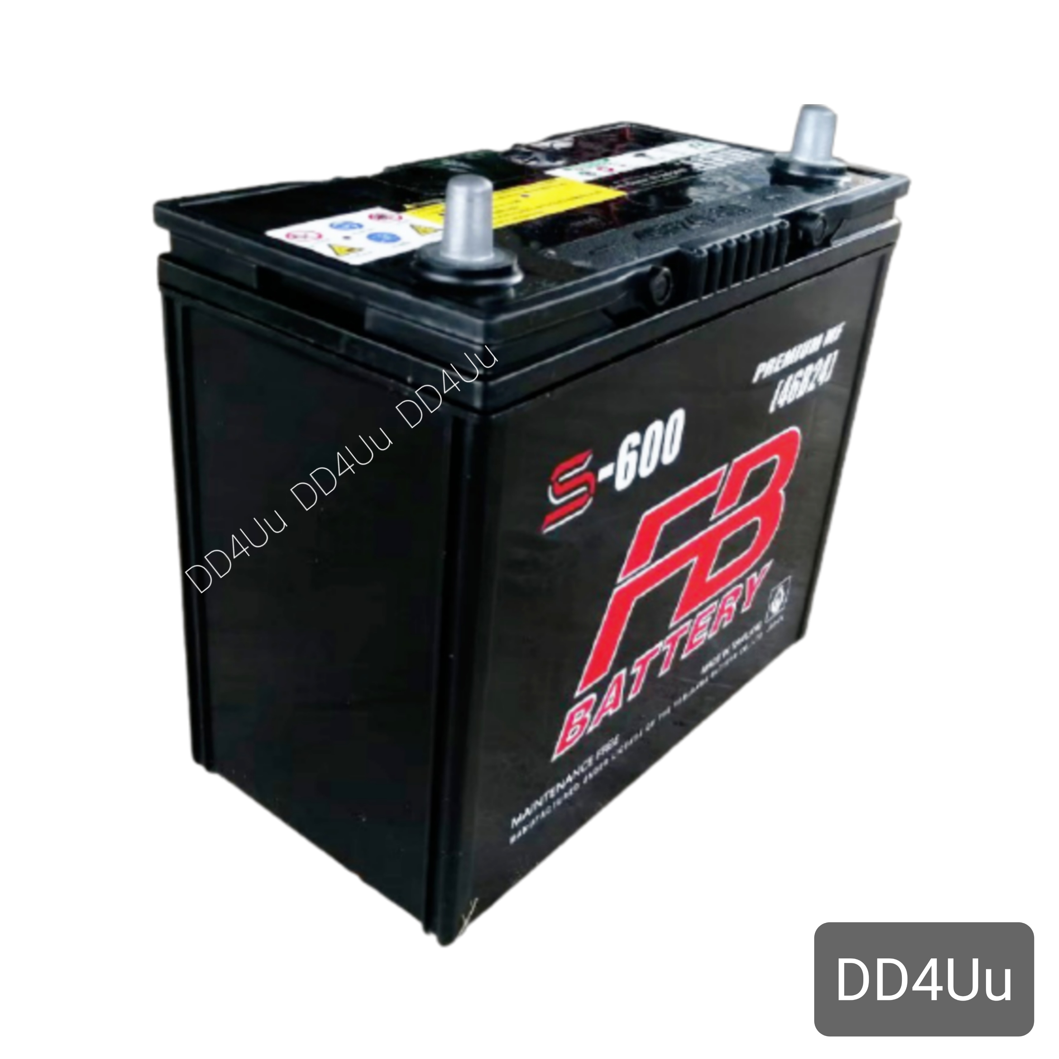 FB Battery รุ่น S-600 (46B24L) แบตเตอรี่รถยนต์ แบตเก๋ง แบตmini MPV แบตECO - DD4Ushop - ThaiPick