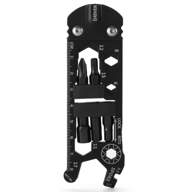 Multi Tools - 16 in 1 Bicycle Multi-Function Tool Repair Kit for Road and Mountain Bike with ...
