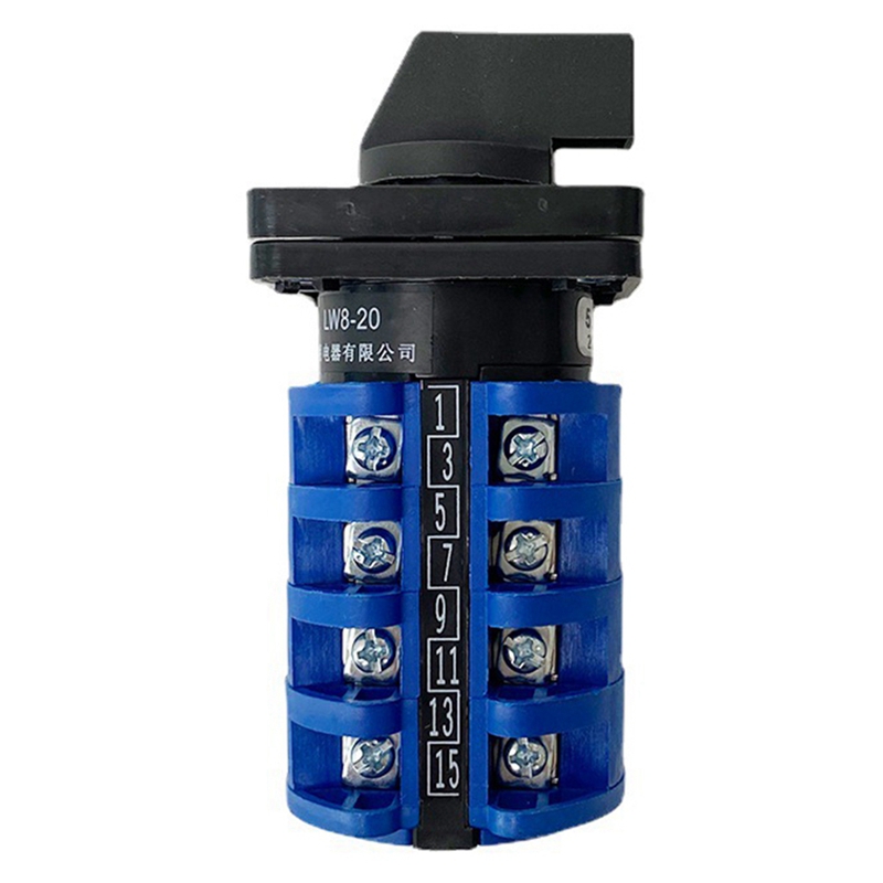 Rotary Switch 3 Position 4 Phases 20A 500V Double Speed Motor Switch ...