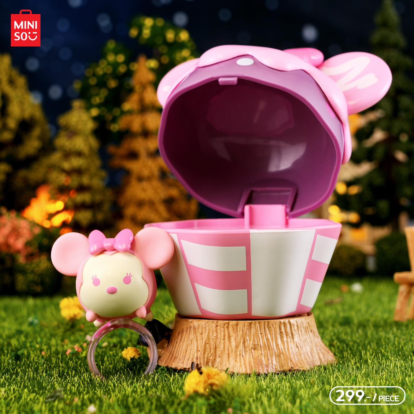 MINISO กล่องมหัศจรรย์ Disney TSUM TSUM Collection Cupcake Theme Night ...