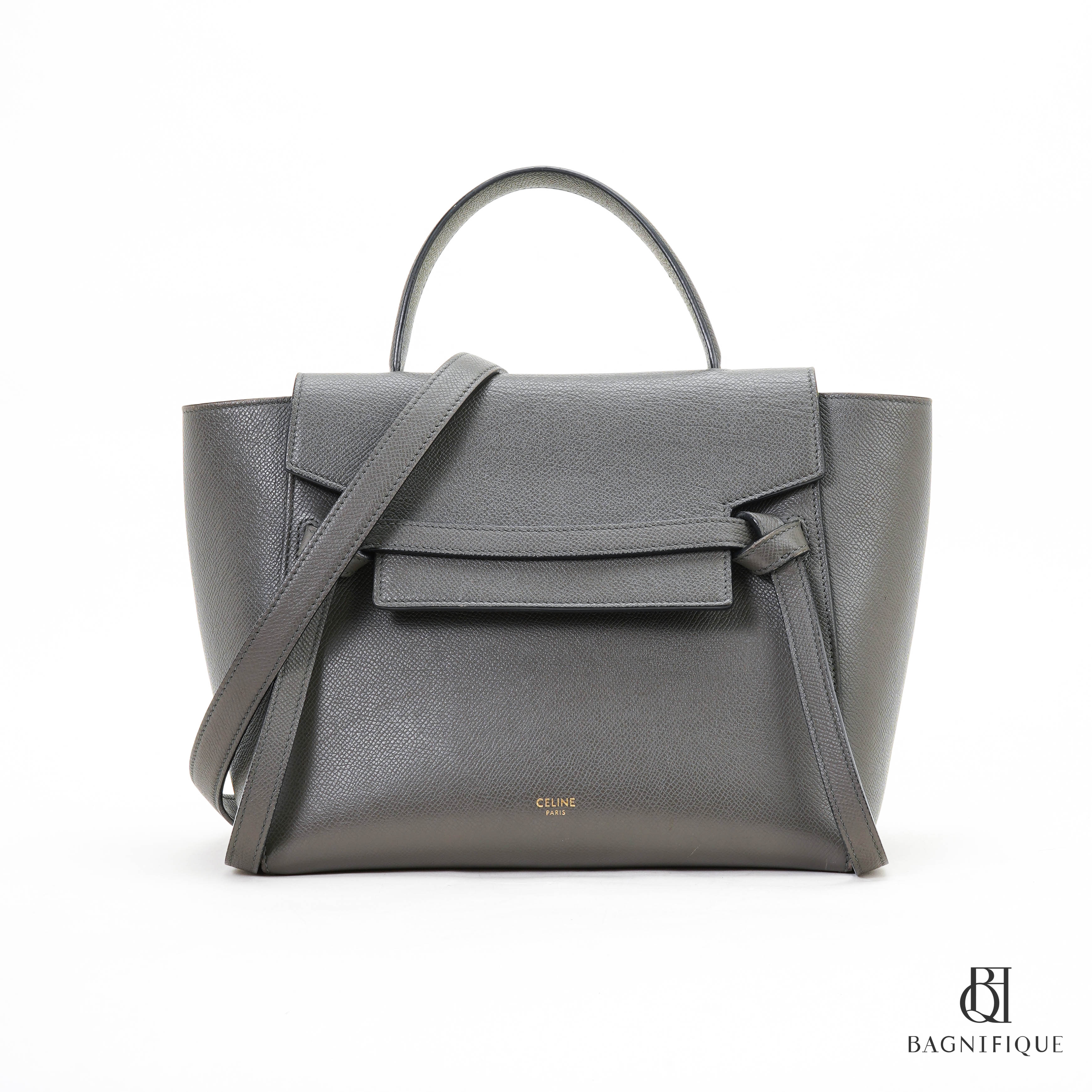 CELINE BELT BAG MICRO GREY CALF GHW - BNF BRANDNAME - ThaiPick