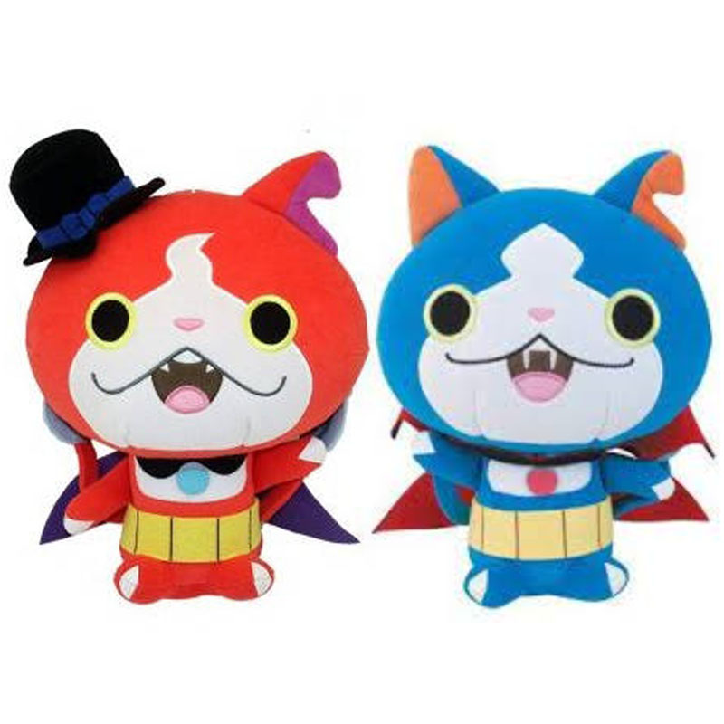 New Cute Japan Anime Yokai Watch Jibanyan Komasan Cat Cos Magician ...