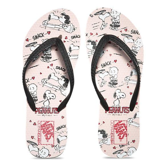 รองเท้าแตะ หูหนีบ แฟชั่น แวน Women Slipper Hanelei Peanuts Smack ...