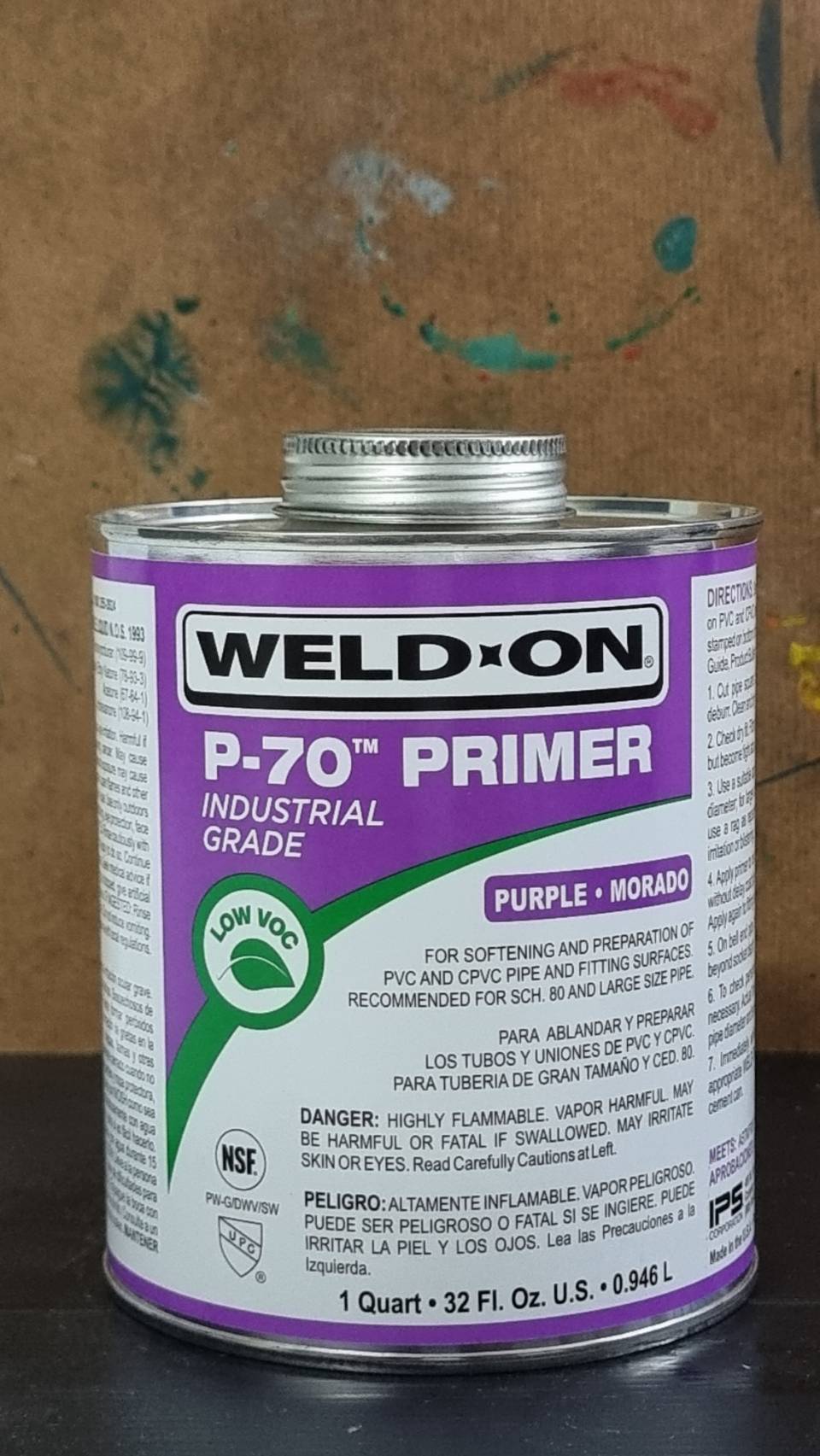 น้ำยารองพื้น WELD ON P-70 PRIMER 0.946L | Lazada.co.th
