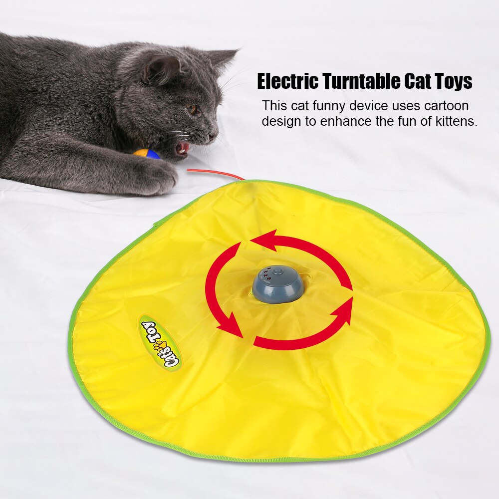 Automatic Interactive Pet Toy For Cat Kitty Motion Undercover Mouse ...