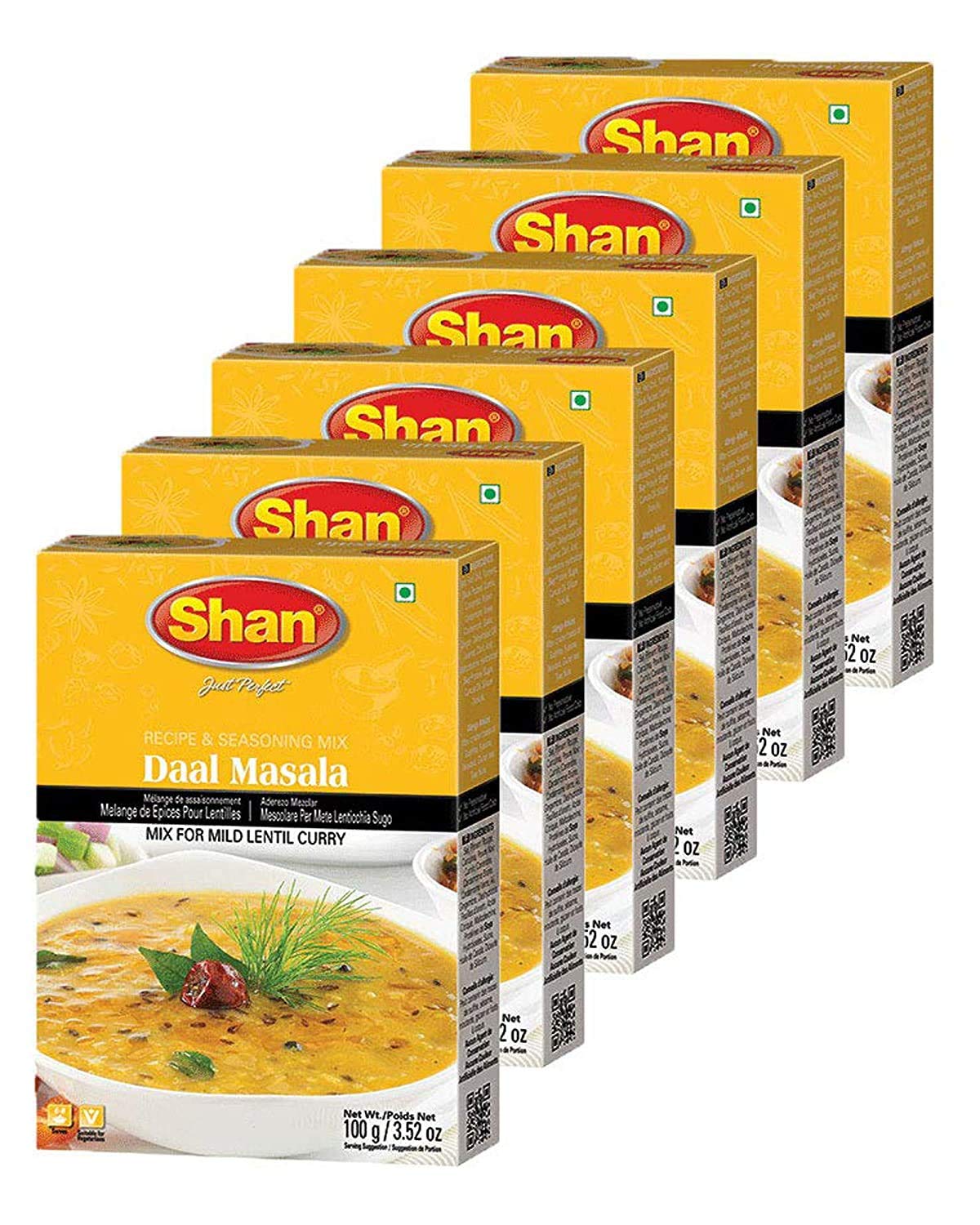 ชาน ดาล มาซาลา 100 กรัม Premium Quality Shan Indian Recipe Dhaal Masala ...