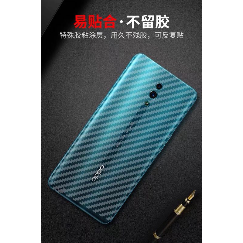 OPPO Reno 3 pro 10X Zoom Z Realmex Lite Realme 2 3 5 Pro C2 K3 A1K เคสโทรศัพท์คาร์บอนไฟเบอร์ ...