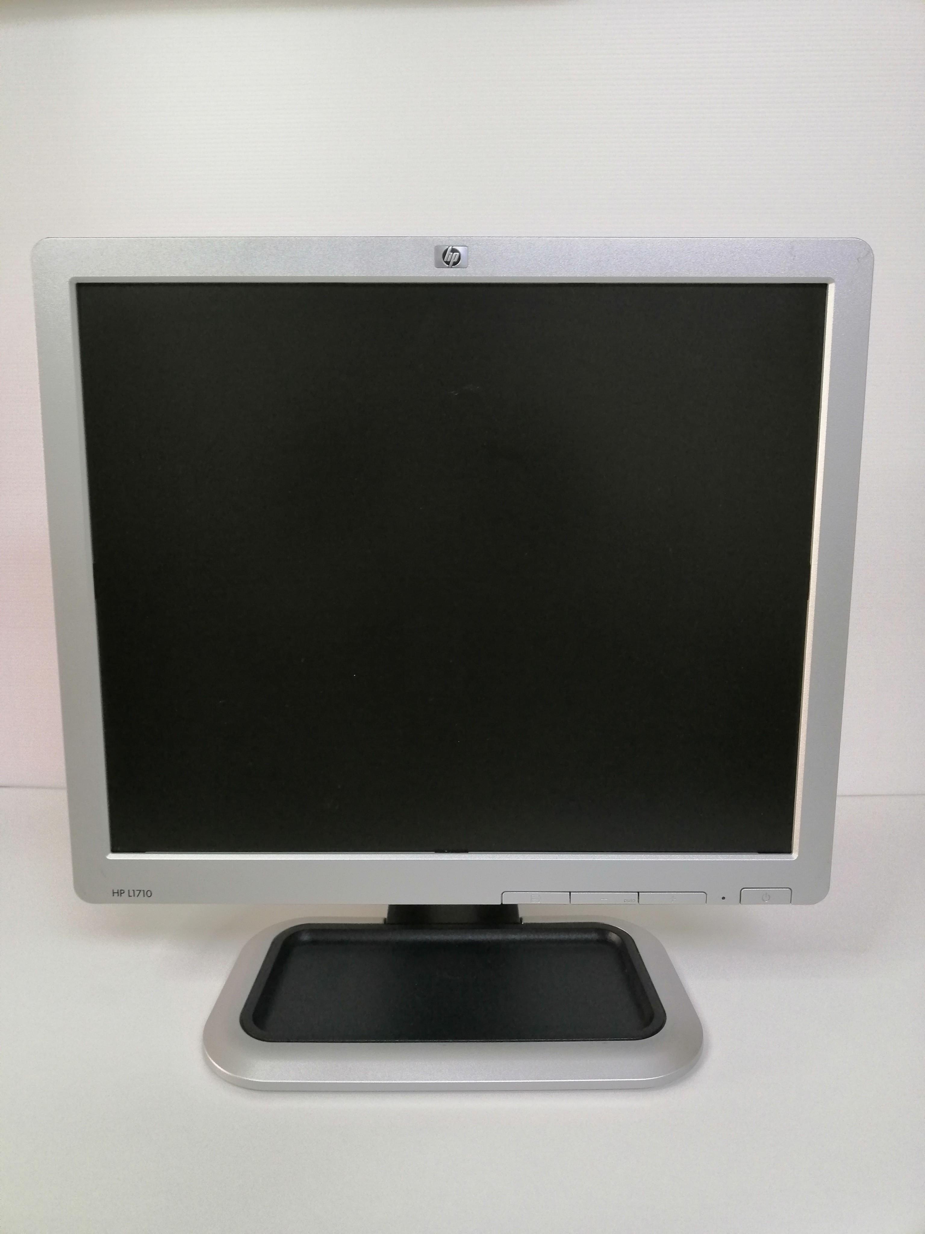 HP L1710 17” MONITOR CONDITION VGA แถมฟรี สายไฟ AC สาย VGA - Advance ...