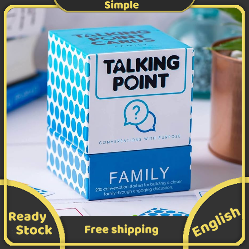 Talking Point Card Game 200 Family Conversation Cards | Lazada PH