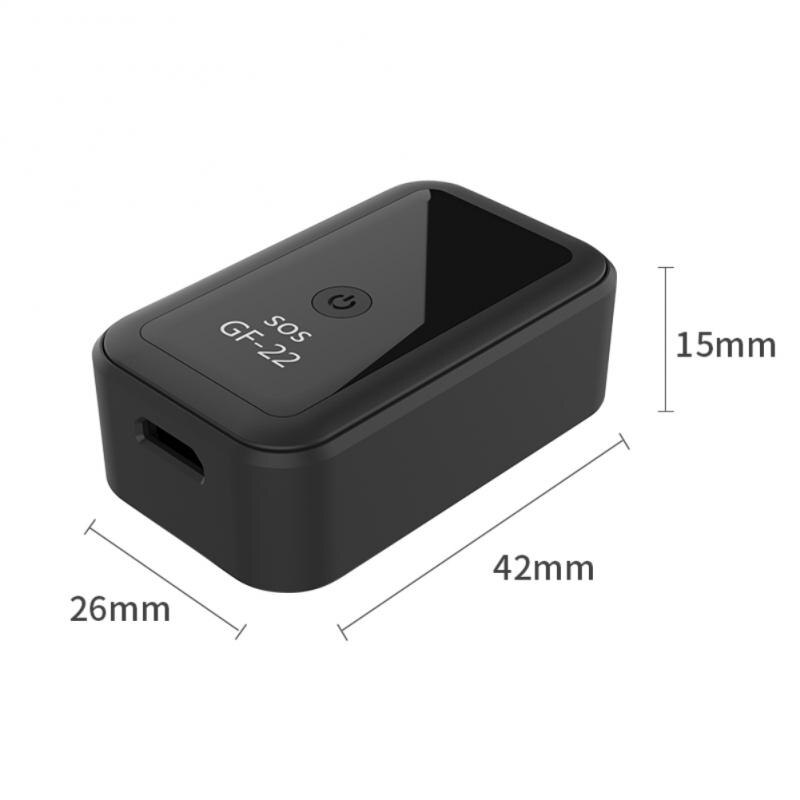 GF09 Mini GPS Car Tracker App Anti-Lost Device Voice Control Recording ...