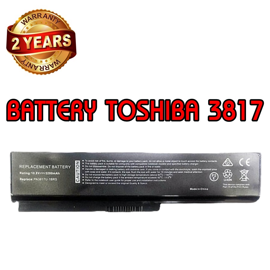 รับประกัน 2 ปี BATTERY TOSHIBA PA3817 แบตเตอรี่ โตชิบา PA3634 Satellite ...