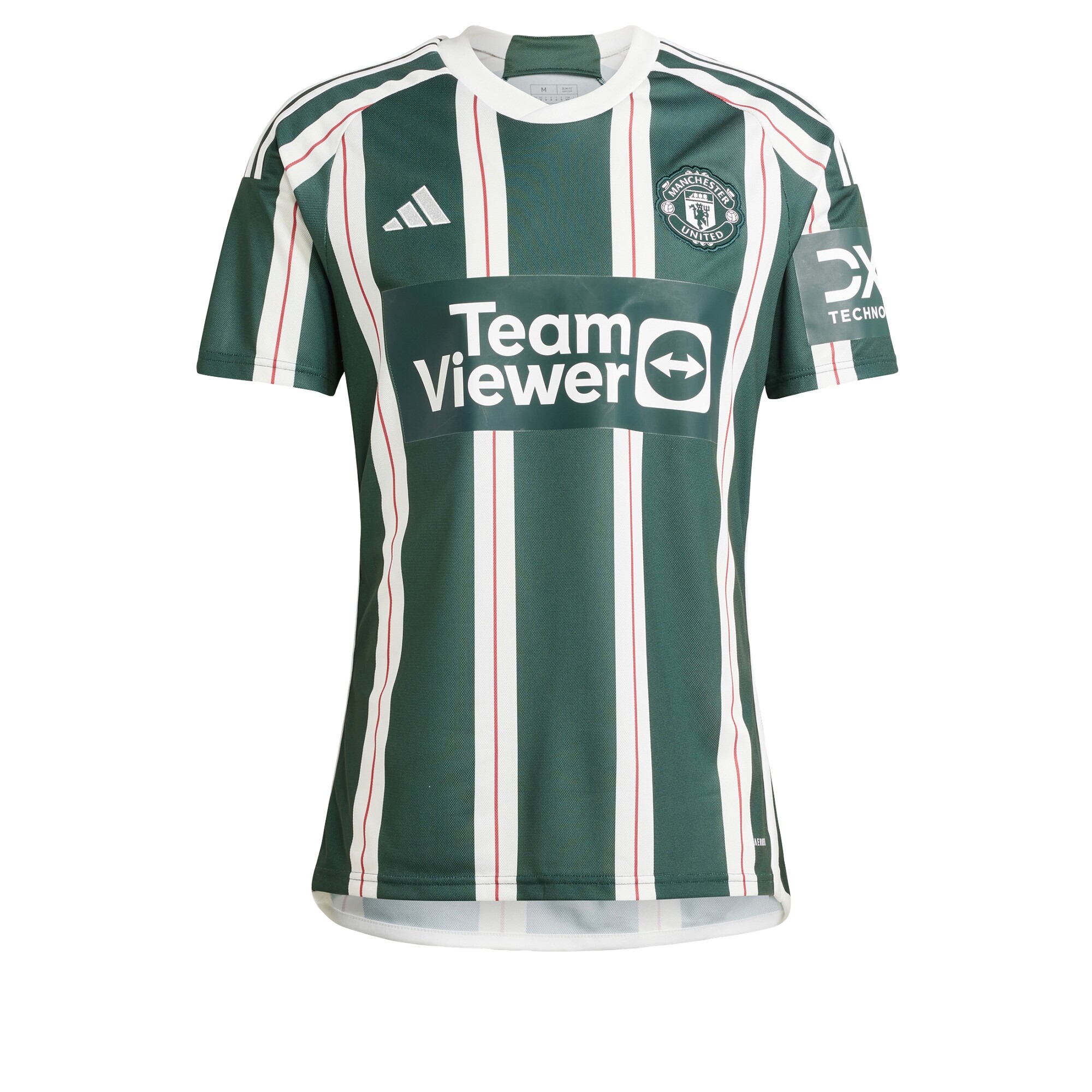 adidas FOOTBALL/SOCCER Jersey Manchester United Away 23/24 Pria Hijau ...