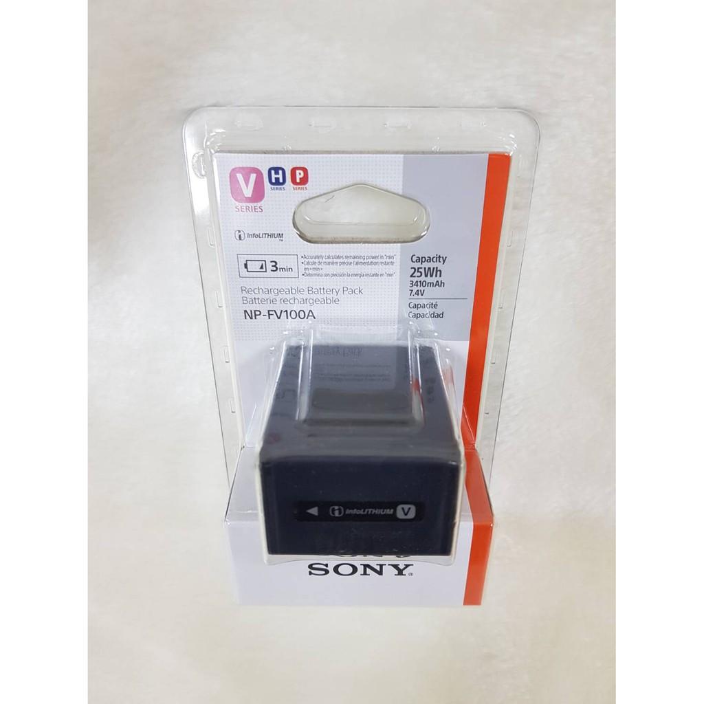 SALE" Battery Sony NP-FV100/FV100A (ประกัน EC-Mall) อุปกรณ์เสริมกล้อง ...