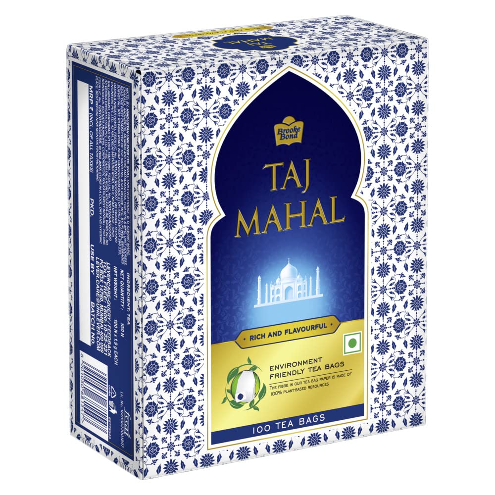 Brooke Bond Taj Mahal Leaf 100 Tea Bags | Lazada.co.th