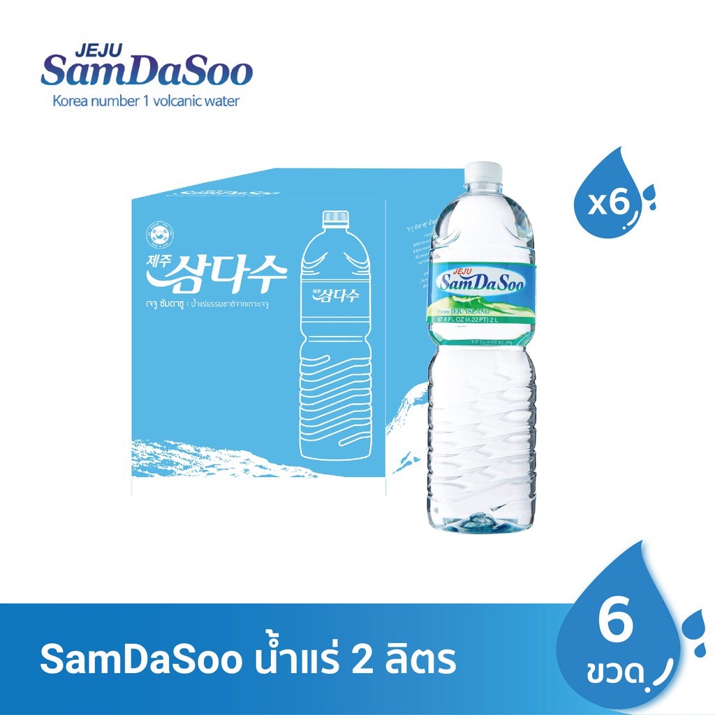 Jeju Samdasoo Mineral Water เจจูซัมดาซู น้ำแร่ธรรมชาติจากเกาะเจจู ...