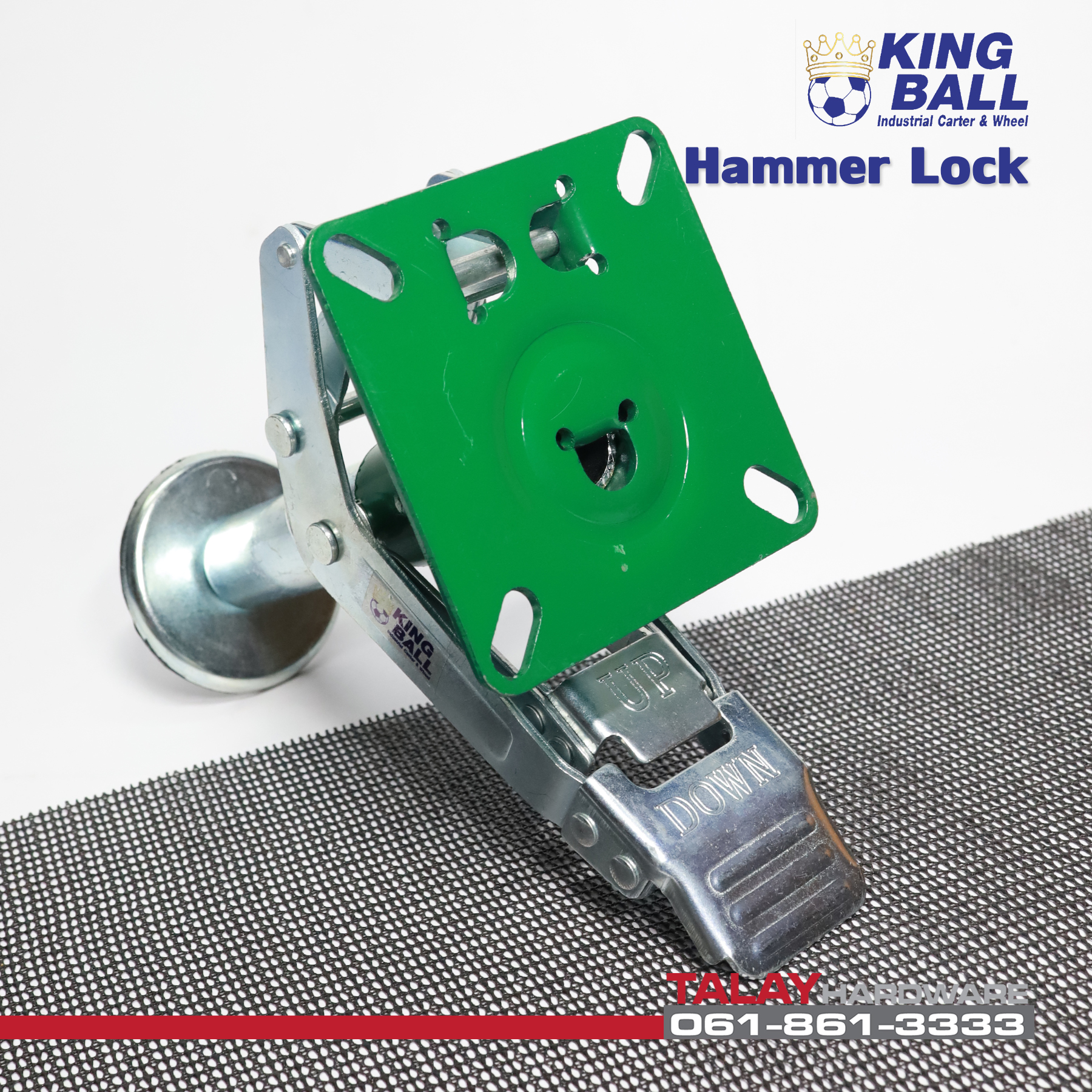 Hammer Lock แฮมเมอร์ล็อก 900-4 ใช้กับล้อ 6-8 นิ้ว - talayhw - ThaiPick