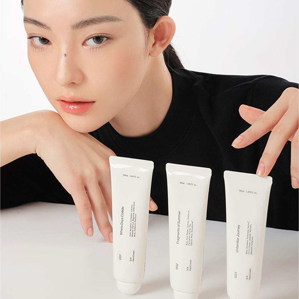 3CE UNFAMILIAR JOURNEY HANDCREAM 50 ML ทรีซีอี อันแฟมมิเลีย เจอนี แฮนด์ ...