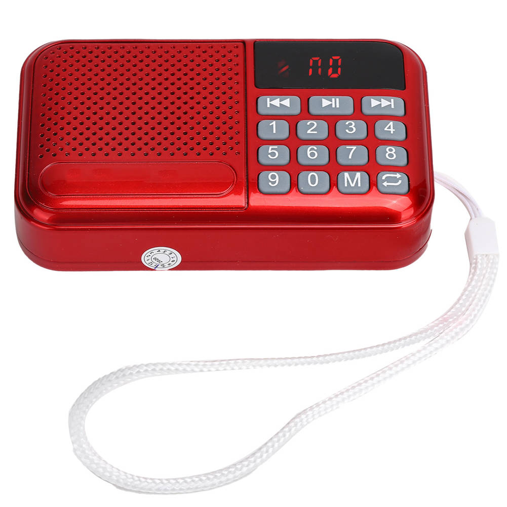 K-89 Multifunction Portable FM Radio USB Audio Player Support Memory ...