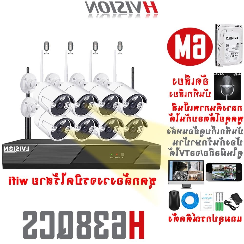 ivision โปรโมชั่น ชุดกล้องวงจรปิดไร้สาย พูดคุยโต้ตอบกันได้ กล้องวงจรปิด ...