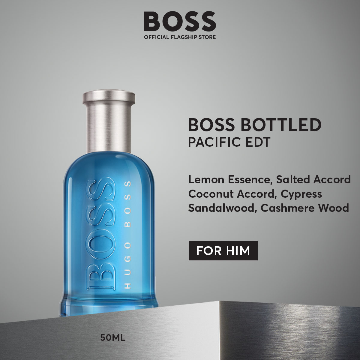 น้ำหอมผู้ชาย BOSS Bottled Pacific Eau de Toilette for Men - Lemon ...