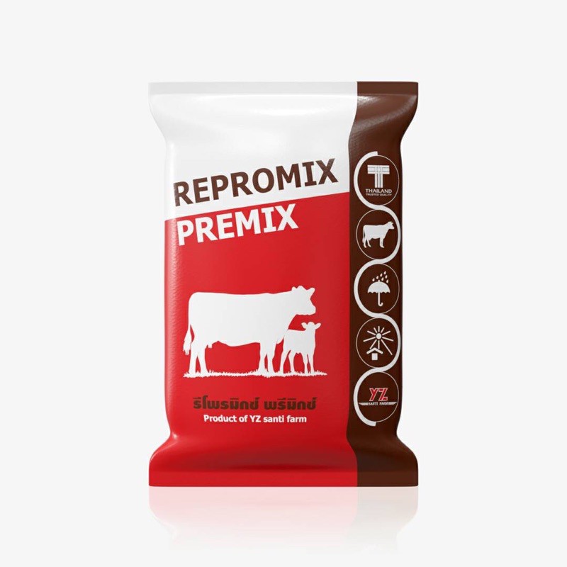 รีโพรมิกซ์ พรีมิกซ์ สำหรับวัว ควาย แพะ แกะ Repromix Premix ติดสัดเร็ว ...