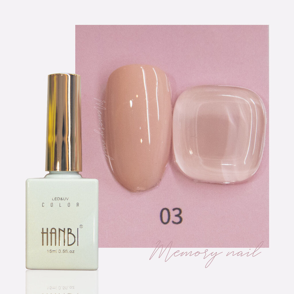 สีเจล HANBI สีเจลโทนสีชมพู สีนูด สีน้ำตาล สีกากเพชร สีเจลเข้มข้น สีสวย ...