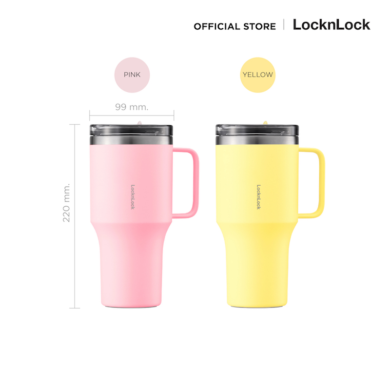 LocknLock กระบอกน้ำเก็บอุณหภูมิ Metro King Tumbler ความจุ 820 ml. รุ่น ...