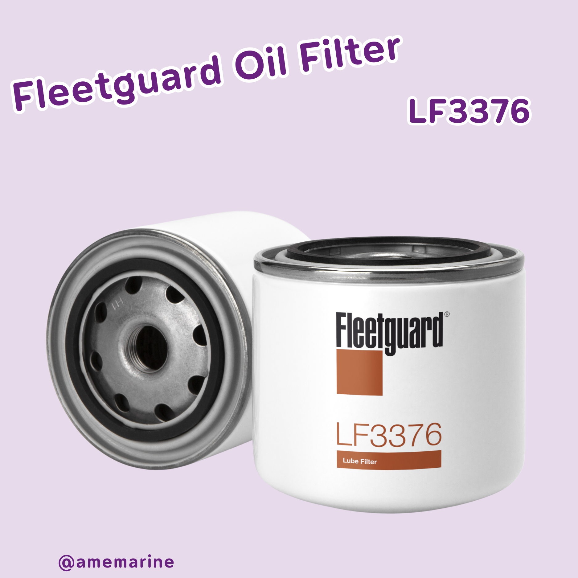 Fleetguard Oil Filter LF3376 กรองน้ำมันเครื่อง | Lazada.co.th