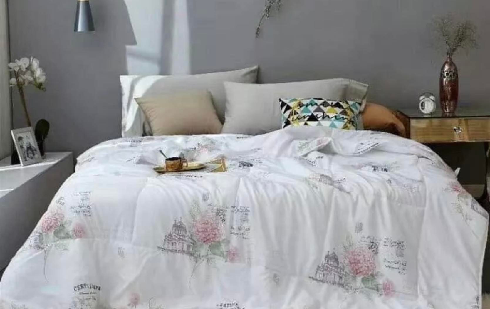 ผ้าห่มใยไหม ขนาด 200X230cm มี 6 แบบ - Khobkunka shop - ThaiPick