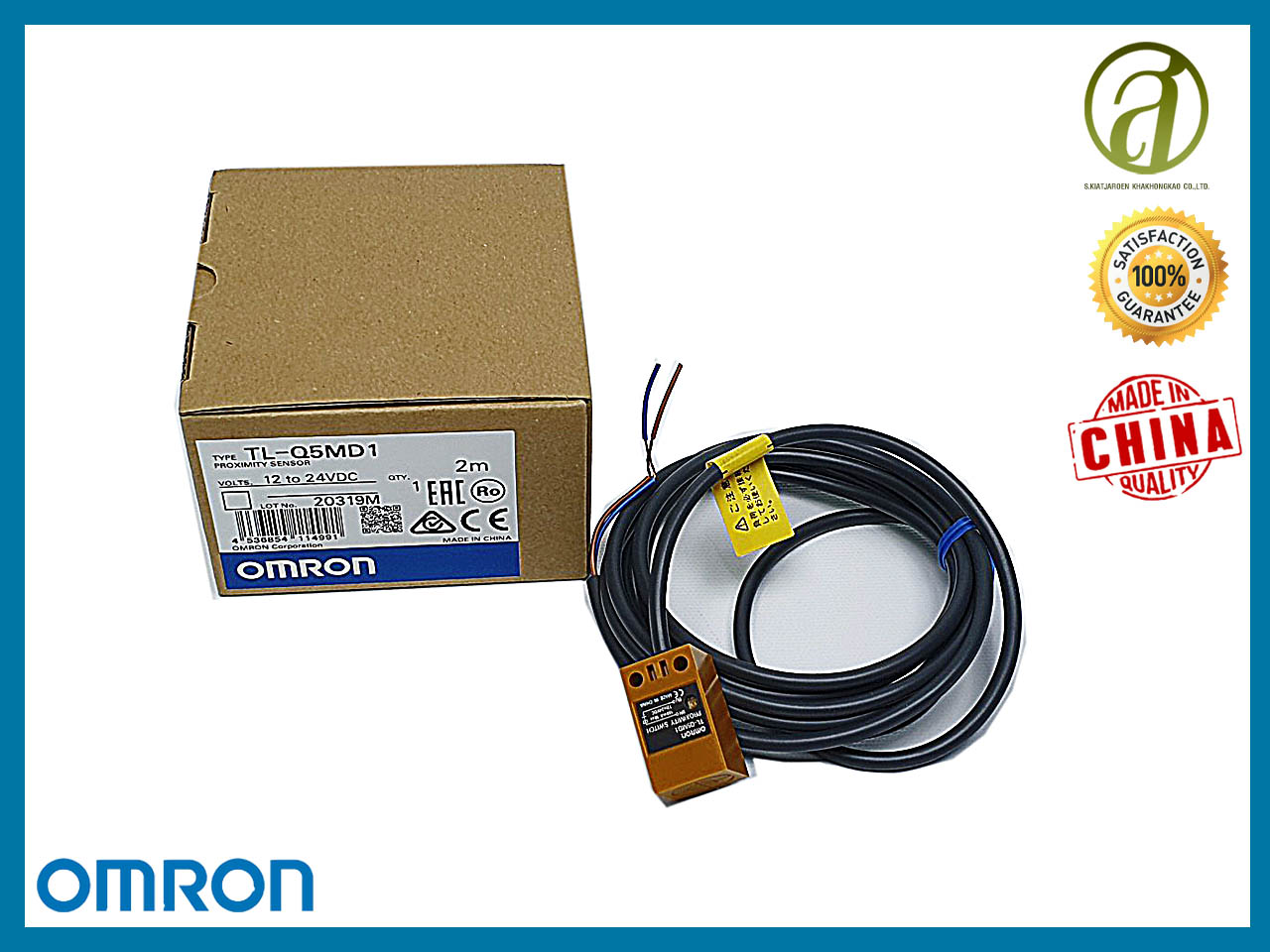 Omron Inductive Proximity Sensor รุ่น TL-Q5MD1 2m.อินดักทีฟพร็อกซิมิตีเซนเซอร์ - S.KIATJAROEN ...