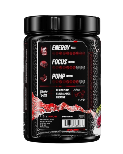 KLOUT Mamba Extreme Pre-Workout Pwr (25 servings) Powerful High-energy ...