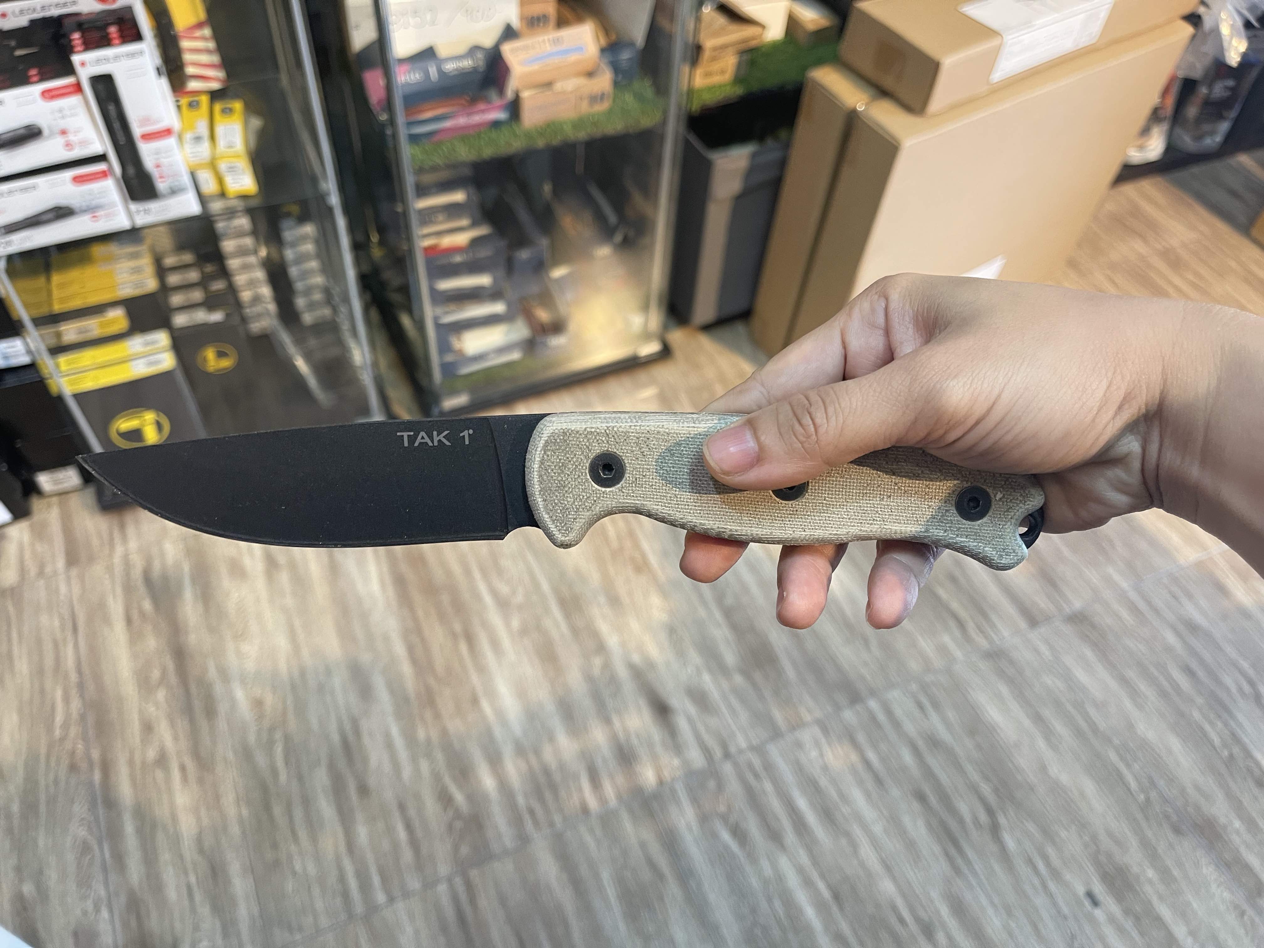 Ontario TAK 1 w/Nylon Sheath(8671) - Procamping - ThaiPick