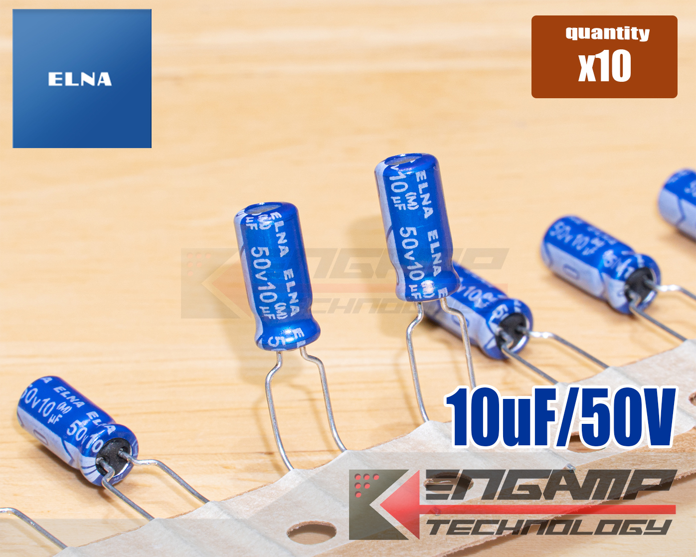 (10ตัว) [E-CAP] 10uF/50V 85 C ELNA RE3 5x11mm P=5mm | Lazada.co.th