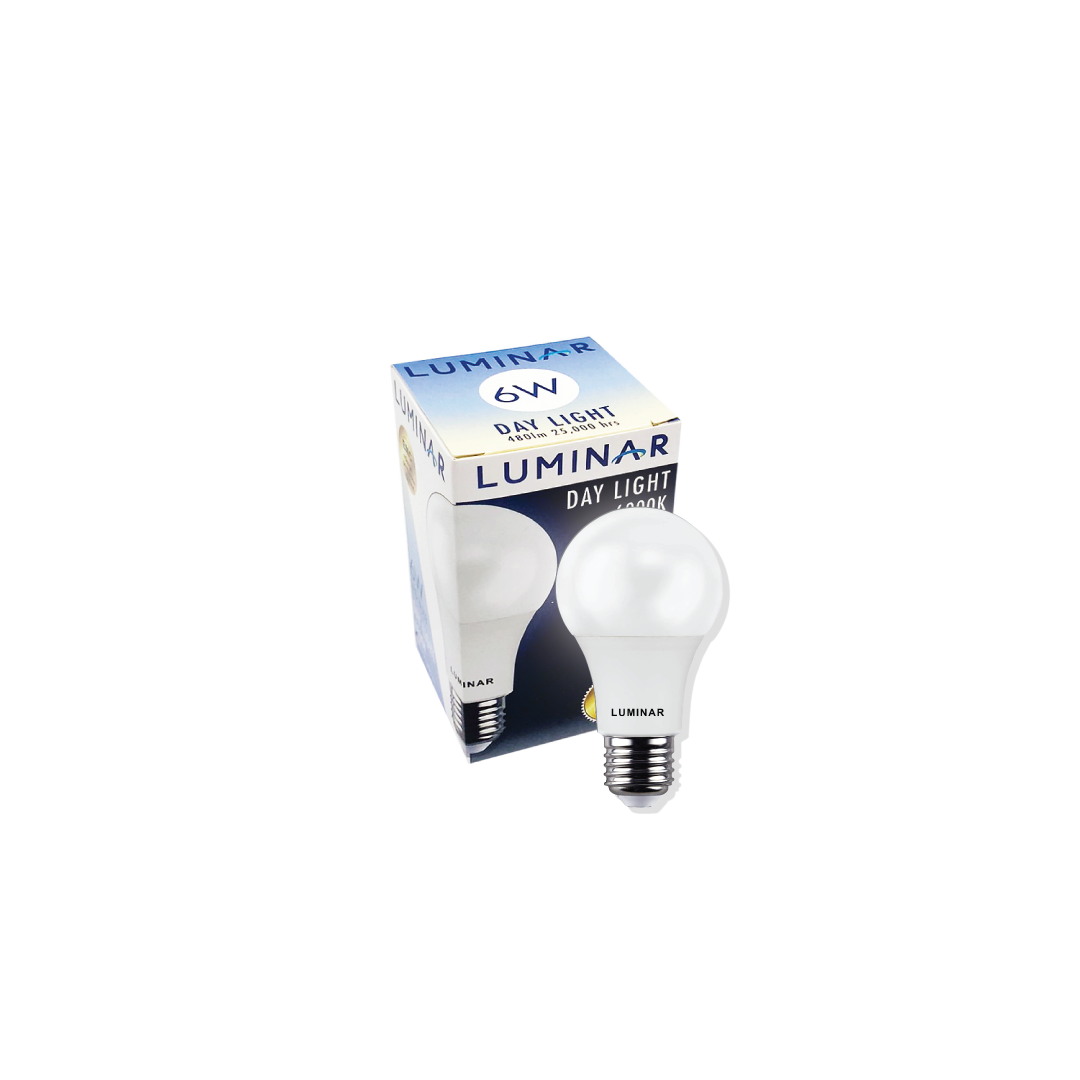หลอด LED BULB LUMINAR 6W DAYLIGHT | Lazada.co.th