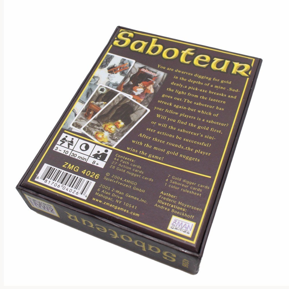 Game at home???? Saboteur Board Game - บอร์ดเกม - Tawanzaa - ThaiPick