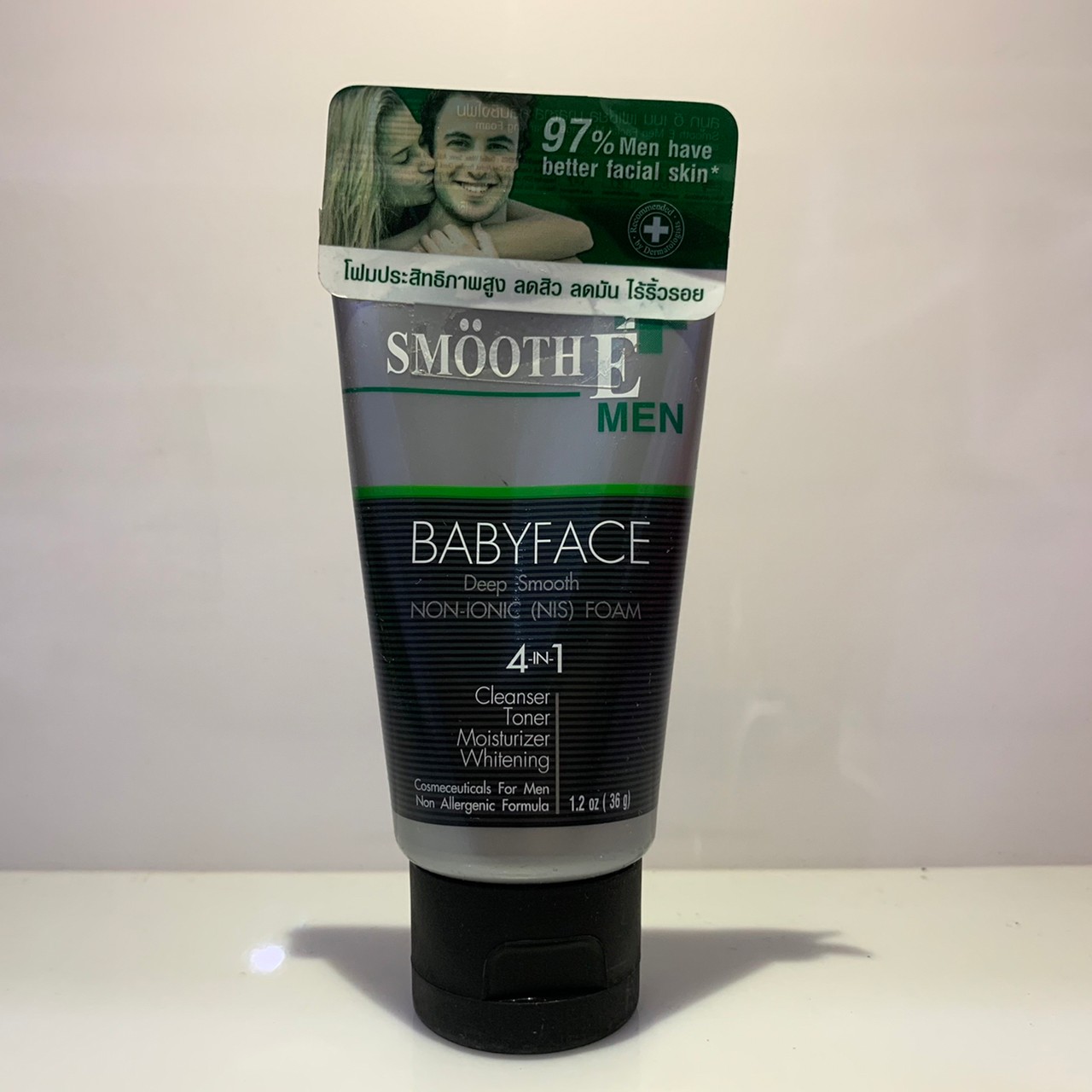Smooth E Men Babyface Foam สมูทอี เมน เบบี้เฟซ โฟม 4in1 - Papaava ...