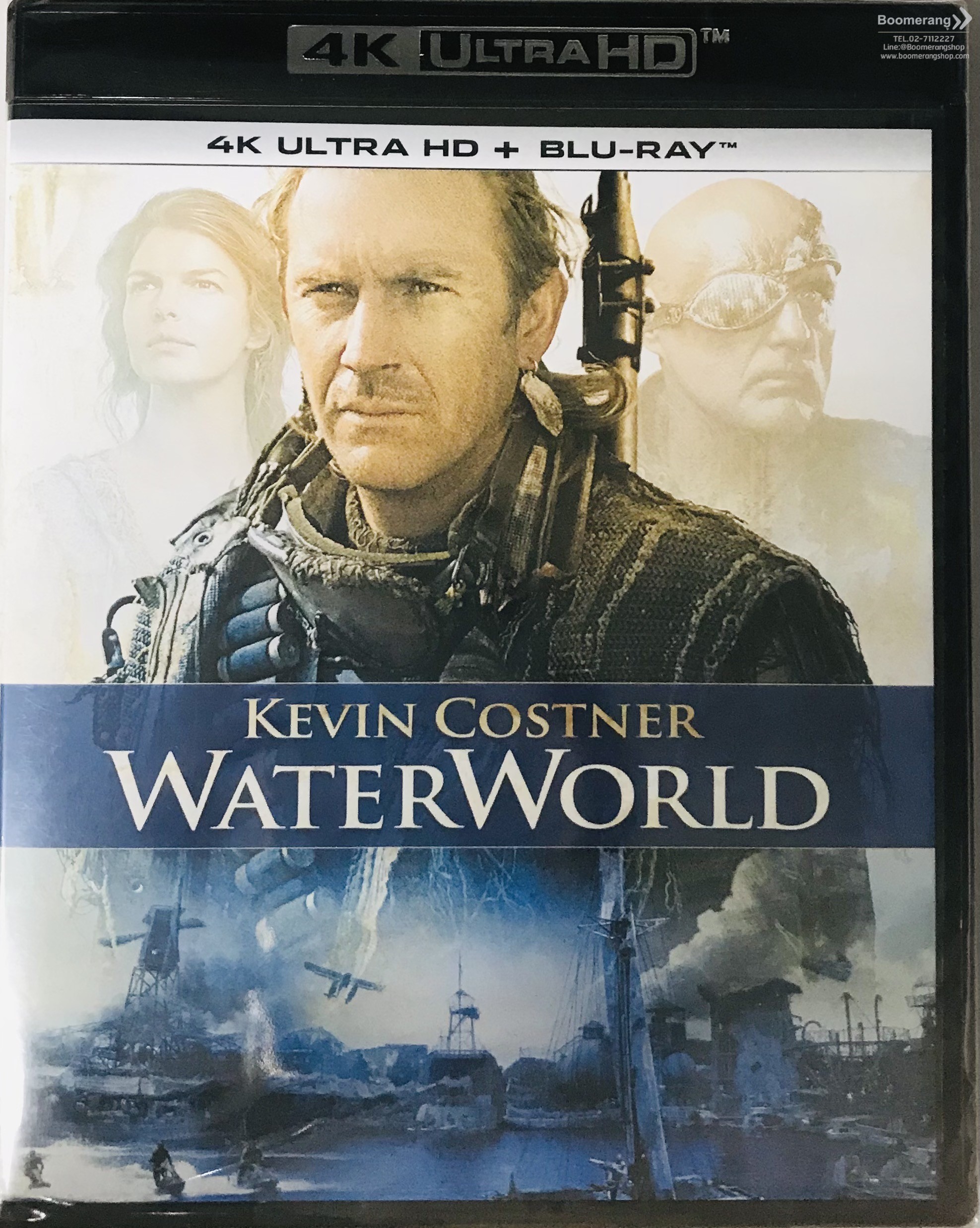Waterworld /วอเตอร์เวิลด์ ผ่าโลกมหาสมุทร (4K+Blu-ray) (4K/BD ไม่มีเสียง ...