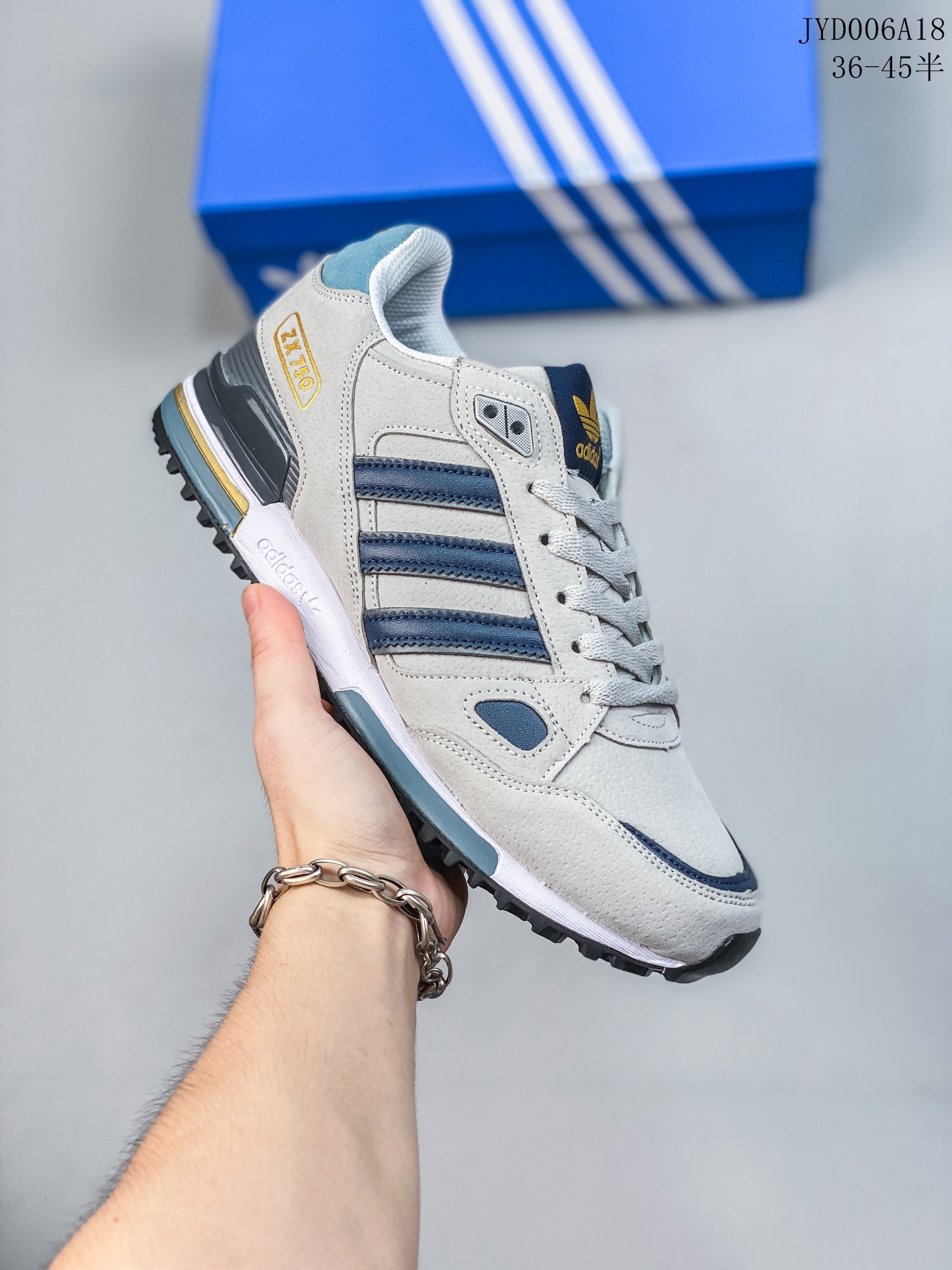 Adidas originals ZX750รองเท้าวิ่งกีฬาแมทช์ลุคง่ายสำหรับผู้ชายและผู้หญิง ...