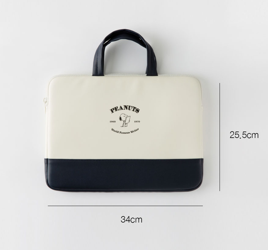 (พร้อมส่ง) กระเป๋าใส่ไอแพด โน๊ตบุ๊ค iPad Tablet มีสายสะพาย รุ่น Snoopy ...