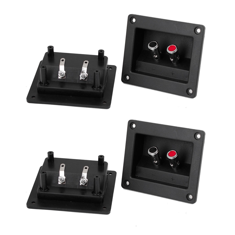 4Pcs Speaker BoX Push Spring Type Binding Post Terminal Connector ...