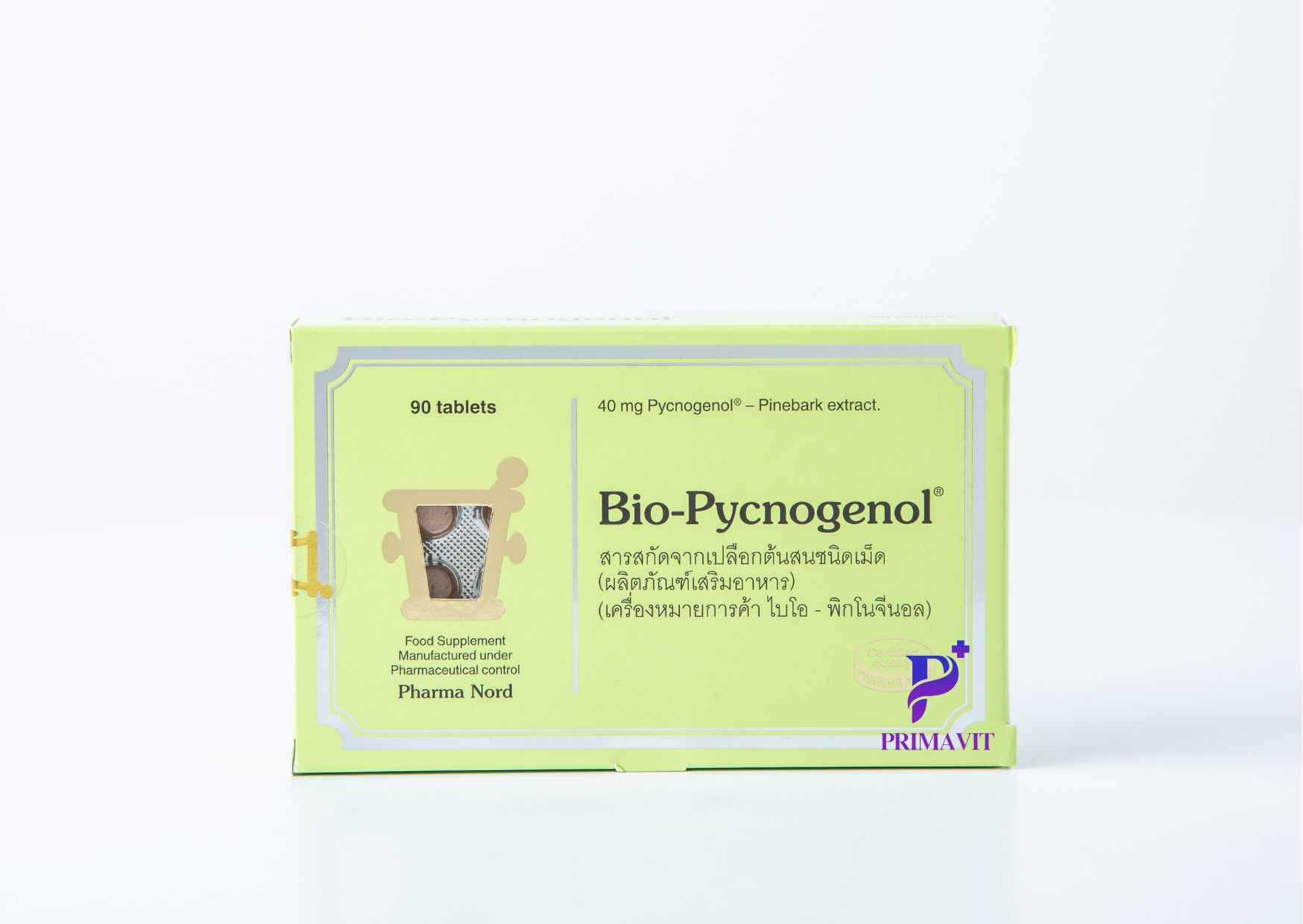 Bio-Pycnogenol - ไบโอ-ไพโนจีนอล (90 เม็ด) | Lazada.co.th